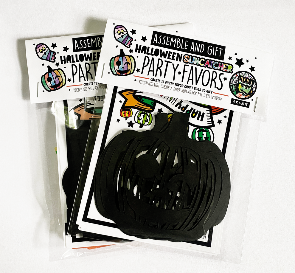 DIY Halloween party favor kits – PunchofColor