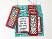 Bookmark Valentine's Cards – PunchofColor